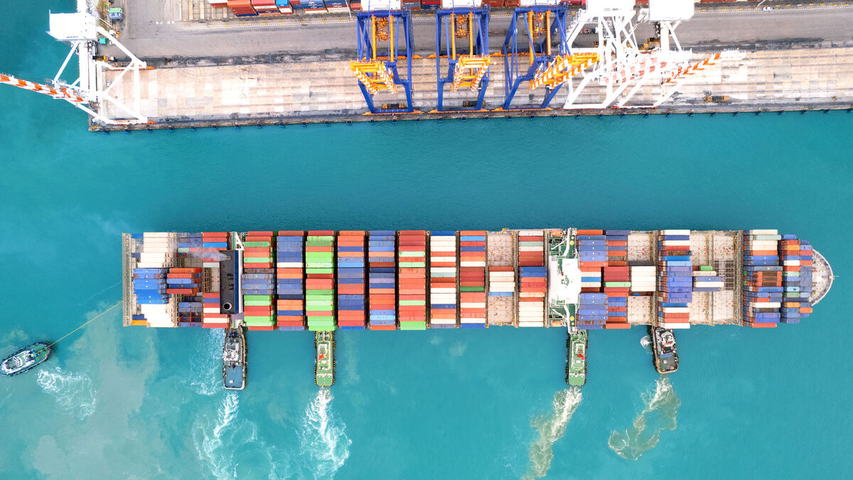 Secure data platform for ports